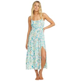 Billabong Kleid 'Take Your Time' Damen Gr&ouml;&szlig;e 34 blau / hellblau / flieder / koralle Winterkleid