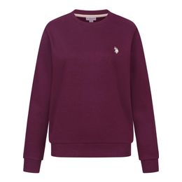 U.S. Polo Assn. Sweatshirt Damen Gr&ouml;&szlig;e M beere