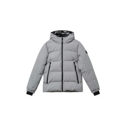 s.Oliver Winterjacke Jungen Gr&ouml;&szlig;e 170/176 grau / schwarz