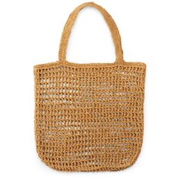 Damen-Tote Bag Raffia, natur