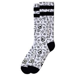American Socks Socken 'No Direction' Herren Gr&ouml;&szlig;e 36/40 wei&szlig;