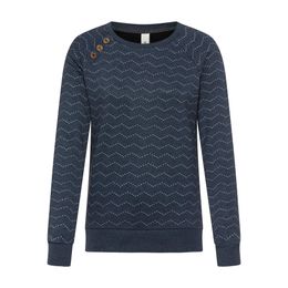 Ragwear Sweatshirt Damen Gr&ouml;&szlig;e XL navy / pastellblau