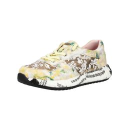 Sneaker Laura Vita "Laura Vita Sneaker Lederimitat/Textil", Damen, Gr. 37, vanille, Lederimitat, Textil, Schuhe Sneaker