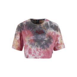 T-Shirt Von Dutch "Von Dutch ARIEL SHIRTS", Damen, Gr. XL, tie dye rot, 100% Baumwolle, normal, Rundhals, Shirts T-Shirt