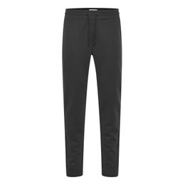 !Solid Jogginghose SOLID "Jogginghose SDQuinn", Herren, Gr. M, N-Gr, schwarz (true schwarz), Obermaterial: 85% Polyester PES. 15% Baumwolle CO., Hosen Jogginghose
