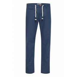 Leinenhose Blend "Leinenhose BHLanias", Herren, Gr. M, N-Gr, blau (navy), Obermaterial: 55% Leinen LI. 45% Baumwolle CO., Hosen