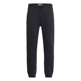 Jogginghose Blend "Jogginghose BHDowntown", Herren, Gr. L, N-Gr, blau (schwarz navy), Obermaterial: 50% Baumwolle CO. 50% Polyester PES., Hosen Jogginghose