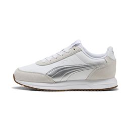 Puma Sneaker 'R78 Lightwind' Herren Gr&ouml;&szlig;e 44.5 beige / silber / wei&szlig;