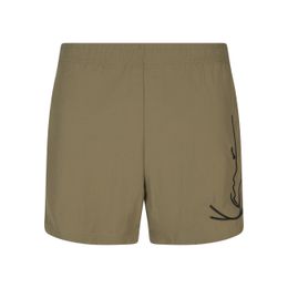 Badeshorts Karl Kani "Karl Kani Herren", Herren, Gr. M, US-Gr&ouml;&szlig;en, olive, 100% Polyimid, Badehosen Badeshorts