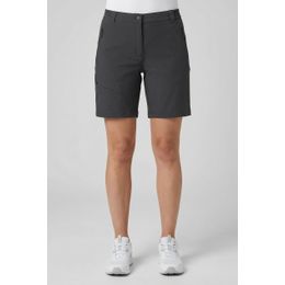 Shorts Icepeak "BEAUFORT", Damen, Gr. 36, N-Gr, grau (anthrazit), Obermaterial: 90% Polyester, 10% Elasthan, Hosen Shorts