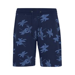 Chinoshorts Blend "Chinoshorts BHSweatshorts", Herren, Gr. XXL, N-Gr, blau (marineblaus), Obermaterial: 60% Baumwolle CO. 40% Polyester PES., Hosen Chinoshorts