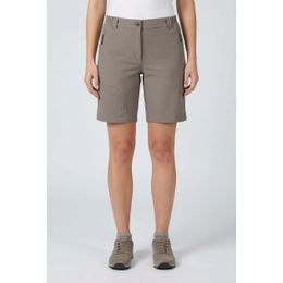 Shorts Icepeak "BEAUFORT", Damen, Gr. 48, N-Gr, granite, Obermaterial: 90% Polyester, 10% Elasthan, Hosen Shorts