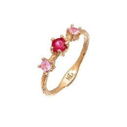 Haze&Glory Haze&glory Ring Damen Gr&ouml;&szlig;e 56 gold / pink