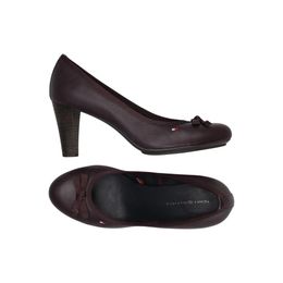 Tommy Hilfiger Pumps Damen Gr&ouml;&szlig;e 38 Second Hand bordeaux