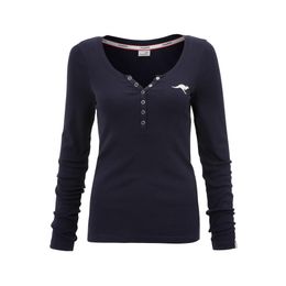 Kangaroos Shirt Damen Gr&ouml;&szlig;e XXL blau / wei&szlig;