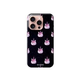 Glided Smartphoneh&uuml;lle 'Unicorn Meow Glided Handyh&uuml;lle' Damen Gr&ouml;&szlig;e iPhone 15 Plus schwarz