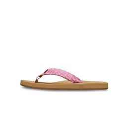 Roxy Zehentrenner 'Porto' Damen Gr&ouml;&szlig;e 40 pink / wei&szlig;