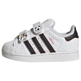adidas originals Sneaker 'Disney Superstar II Comfort Closure' Jungen Gr&ouml;&szlig;e 23 ecru / rot / schwarz / wei&szlig;