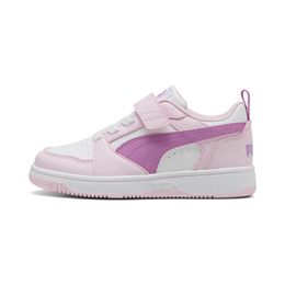 Puma Sneaker 'Rebound V6' Jungen Gr&ouml;&szlig;e 28.5 orchidee / ros&eacute; / wei&szlig;