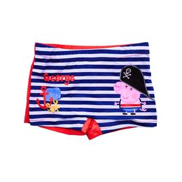 Peppa Pig Badeshorts 'George' Jungen Gr&ouml;&szlig;e 116/128 knallrot