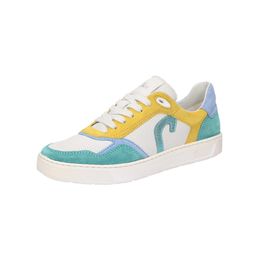 Sioux Sneaker 'Tedroso' Damen Gr&ouml;&szlig;e 43 azur / hellgelb / flieder / offwhite