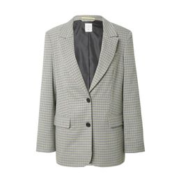 QS Blazer Damen Gr&ouml;&szlig;e 34 braun / dunkelgrau / schwarz / wei&szlig;