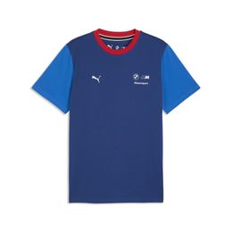 Puma T-Shirt 'BMW M Motorsport Essentials' Herren Gr&ouml;&szlig;e XXL blau / navy / dunkelrot / wei&szlig;
