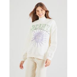 MONKI Sweatshirt Damen Gr&ouml;&szlig;e S anthrazit / kiwi / lavendel / wei&szlig;