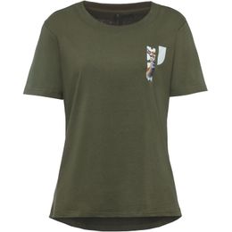 Parforce Essential Damen T-Shirt Hirschkuh Oliv (Gr&ouml;&szlig;e: XS)
