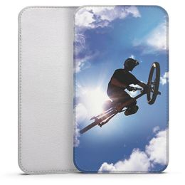 DeinDesign iPhone 13 Handy H&uuml;lle Tasche Sleeve Socke Schutzh&uuml;lle Sky Bicycle Mountainbike Sleeve