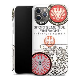DeinDesign iPhone 12 Pro Handy Premium Case Smartphone Handyh&uuml;lle Schutzh&uuml;lle matt Retro Eintracht Frankfurt Official Licensed Product Premium Case