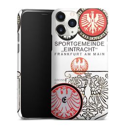 DeinDesign iPhone 11 Pro Handy Premium Case Smartphone Handyh&uuml;lle Schutzh&uuml;lle matt Eintracht Frankfurt Retro Official Licensed Product Premium Case
