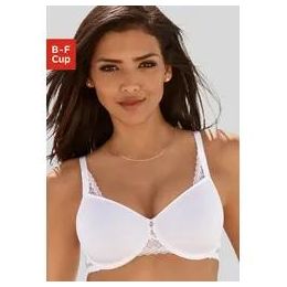 Minimizer-BH Lascana, Damen, Gr. 100, Cup B, wei&szlig;, Microtouch, Obermaterial: 87% Polyamid, 13% Elasthan, BHs Minimizer-BH, mit Spacer-Schalen und B&uuml;gel &ndash; auch ideal f&uuml;r gro&szlig;e Gr&ouml;&szlig;en