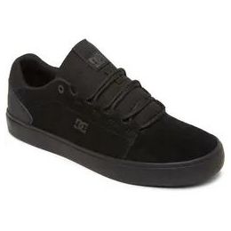 Sneaker DC Shoes "Hyde", Herren, Gr. 8(40,5), schwarz (schwarz, schwarz, schwarz), Obermaterial: Leder [Kuh] / Futter: Textil / Au&szlig;ensohle: Gummi, Schuhe Sneaker