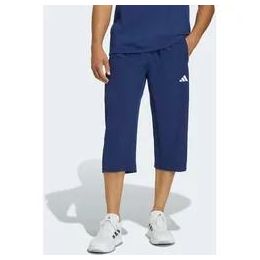 Sporthose Adidas PERFORMANCE "WE FLEX WV3/4PT", Herren, Gr. M, N-Gr, dunkelblau, normal, gr., Obermaterial: 87% Polyester, 13% Elasthan, Hosen Sporthose, Topseller