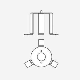 Marset Bodenbefestigung, A662-556,