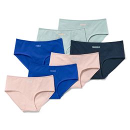 Tchibo - 7 Pantys mit Wochentagen - Damen - Gr. S - dunkelblau