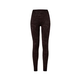 Tchibo - Seamless-Tight - Damen - Gr. L - braun/jacquard