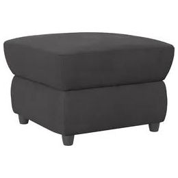 Hocker Home Affaire "Boston", grau (anthrazit), B:68cm H:45cm T:68cm, 100% Polyester, Hocker, Hocker, mit Stauraum