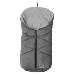 Fu&szlig;sack HEITMANN FELLE "Eisb&auml;rchen - Kleiner Winterfu&szlig;sack Fleece", Kinder, grau, Polyester, Fu&szlig;s&auml;cke Fu&szlig;sack, mit Fleecefutter, f&uuml;r Baby-Tragschalen, Kinderwagen u.v.m