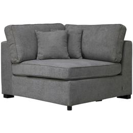 Sofaelement Home Affaire "Skara", grau (dunkelgrau), B:100cm H:86cm T:100cm, Polsterelemente, Sofaelement, Modul zum eigenen Zusammenstellen, in vielen Bezugsqualit&auml;ten