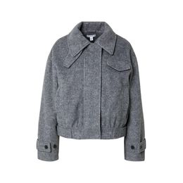 Topshop Between-Season Jacket female Grey size S