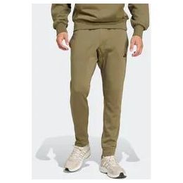Sporthose Adidas SPORTSWEAR "ESSENTIALS FEELCOZY", Herren, Gr. 3XL, N-Gr, gr&uuml;n (olive strata, schwarz, normal, gr.), Obermaterial: 70% Baumwolle, 30% Polyester, Hosen Sporthose