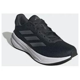 Laufschuh Adidas PERFORMANCE "RESPONSE", Damen, Gr. 42, grau (carbon, iron metallic, core schwarz), Synthetik, Textil, Schuhe Laufschuh