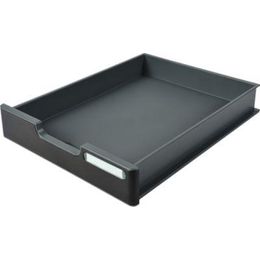 Exacompta MODULODOC Schublade Standard EcoBlack, Front schwarz mit Etikettenhalter, passend f&uuml;r Modulodoc, 25 Jahre Garantie