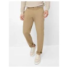 Chinohose Brax "Style FABIO IN", Herren, Gr. 35, L&auml;nge 32, braun (camelfarben), Web, 68% Baumwolle, 30% Lyocell, 2% Elasthan, Hosen Chinohose