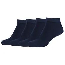 Sneakersocken Camano "ca-soft", Herren, Gr. 39-42, blau (navy), Elasthan, Polyamid, Viskose, unifarben, normal, Socken Sneakersocken, mit druckfreinem B&uuml;ndchen