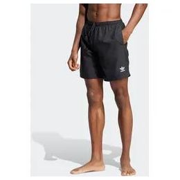 Badeshorts Adidas PERFORMANCE "ADICOLOR 8-INCH", Herren, Gr. XXL, N-Gr, schwarz, Obermaterial: 100% Polyester, Badehosen Badeshorts, Topseller