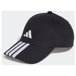 Baseball Cap Adidas PERFORMANCE "BBALL 3S CAP NL", Damen, schwarz-wei&szlig; (schwarz, wei&szlig;), Baumwolle, Caps