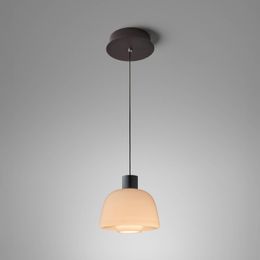 Bover LED-H&auml;ngeleuchte Drep S/01, nude, Glas, 2.700 K